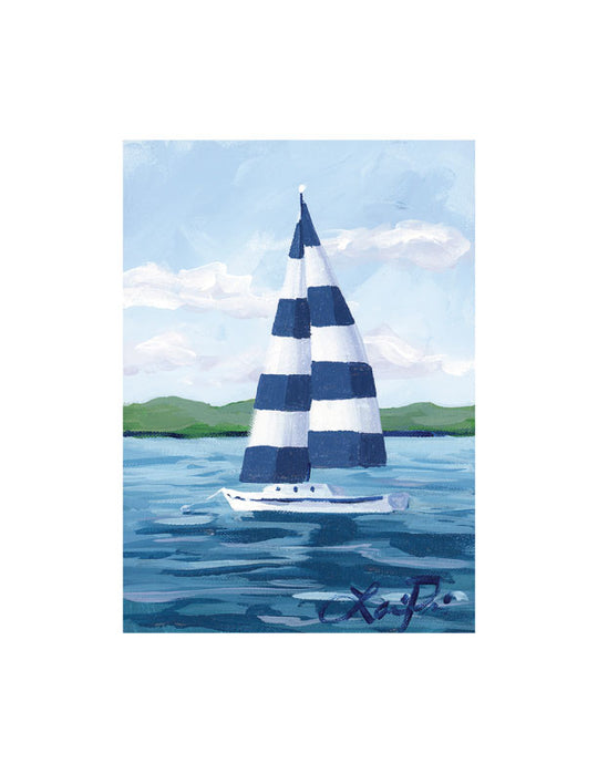 Deep Blue Sails Print – Lauri Prins